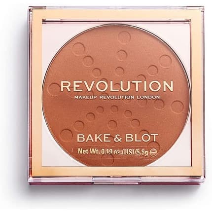 Wholesale Revolution Bake & Blot Powder in Orange - Qogita