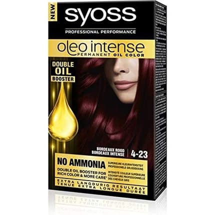 Wholesale Syoss Color Oleo Intense 4-23 Bordeaux Red Hair Dye - Qogita